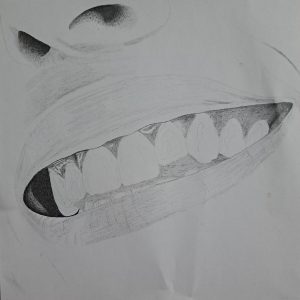 How to Draw a Smile with Teeth for Beginners | Muus Art