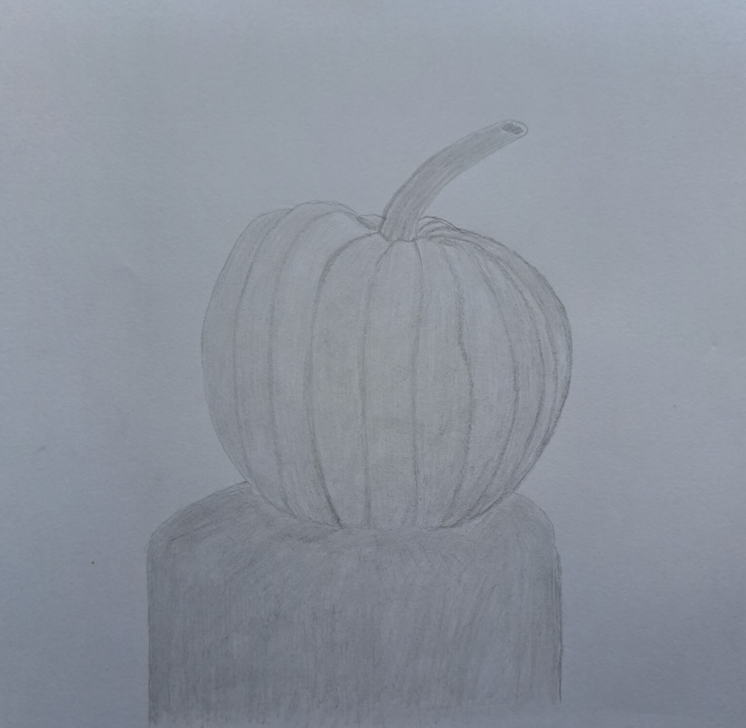 Realistic Pumpkin Drawing: How to Draw a Pumpkin | Muus Art