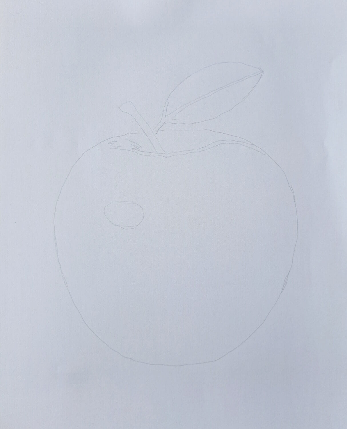 6 Simple Steps on How to Draw an Apple Realistically | Muus Art
