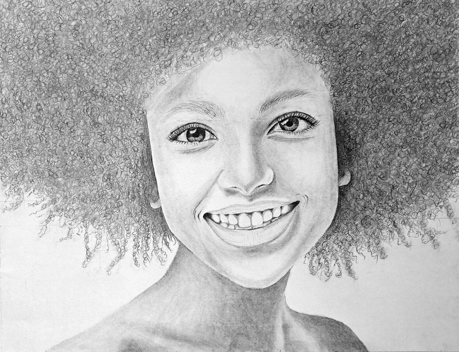 Learn How to Draw a Realistic Female Face (Front View) | Muus Art