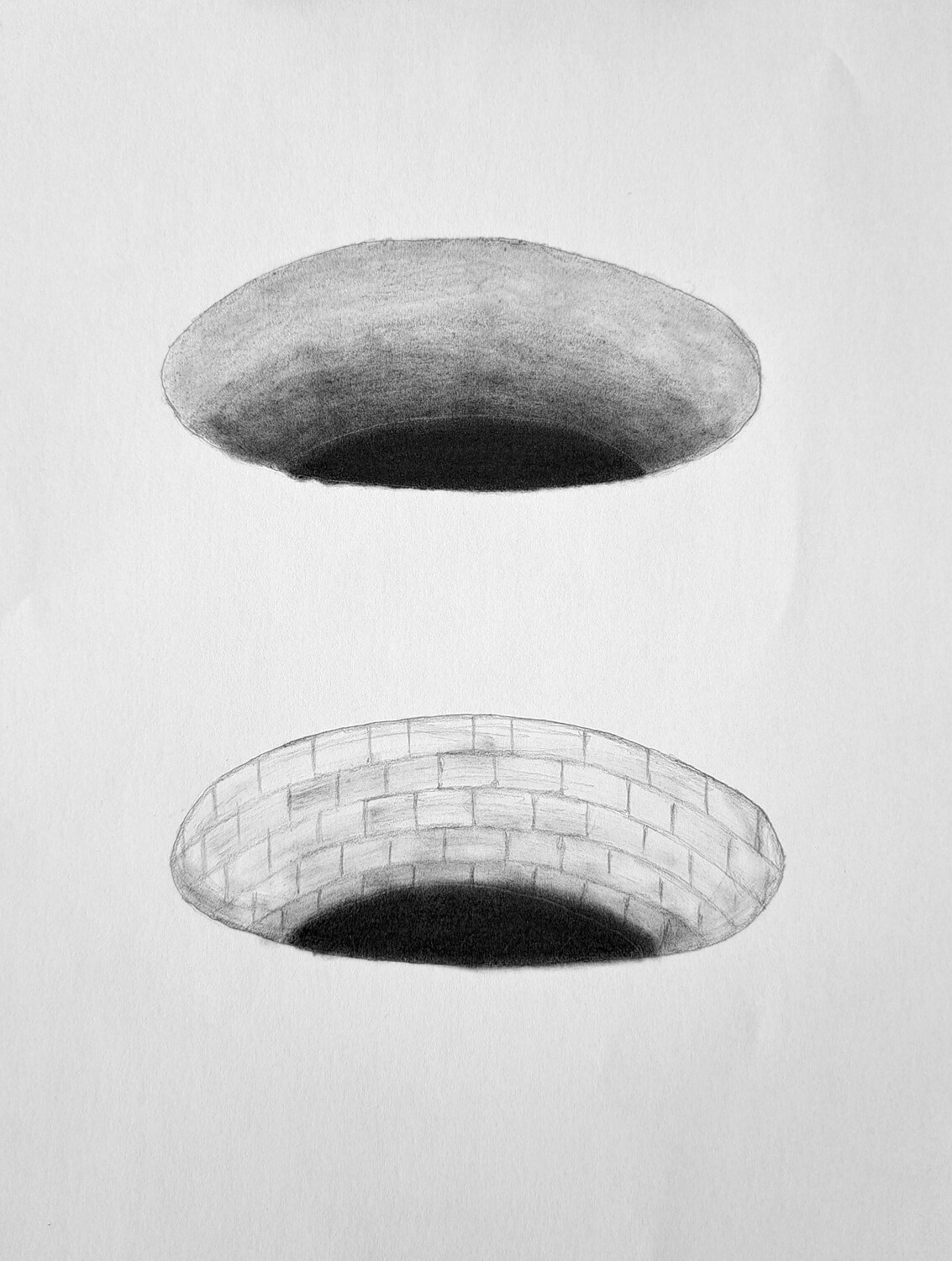 3D Hole Drawing Tutorial: Easy Anamorphic Trick | Muus Art