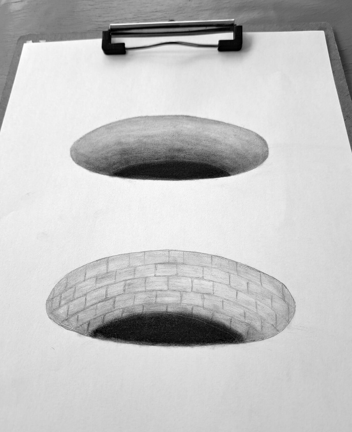3D Hole Drawing Tutorial: Easy Anamorphic Trick | Muus Art