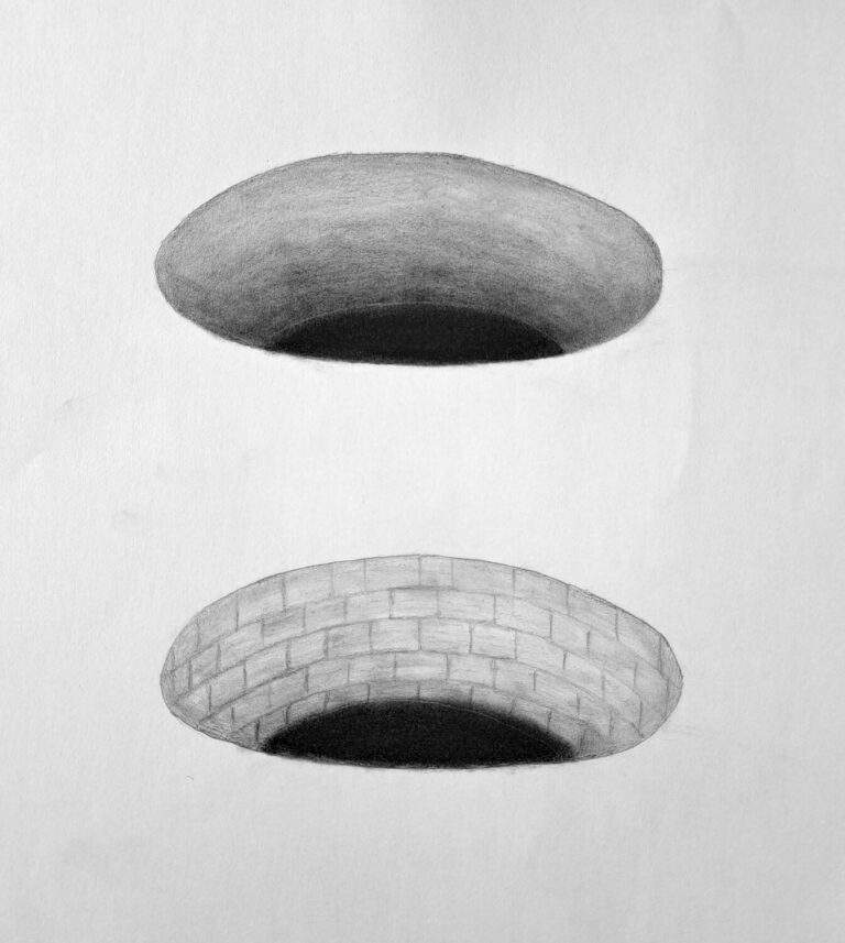 3D Hole Drawing Tutorial: Easy Anamorphic Trick | Muus Art