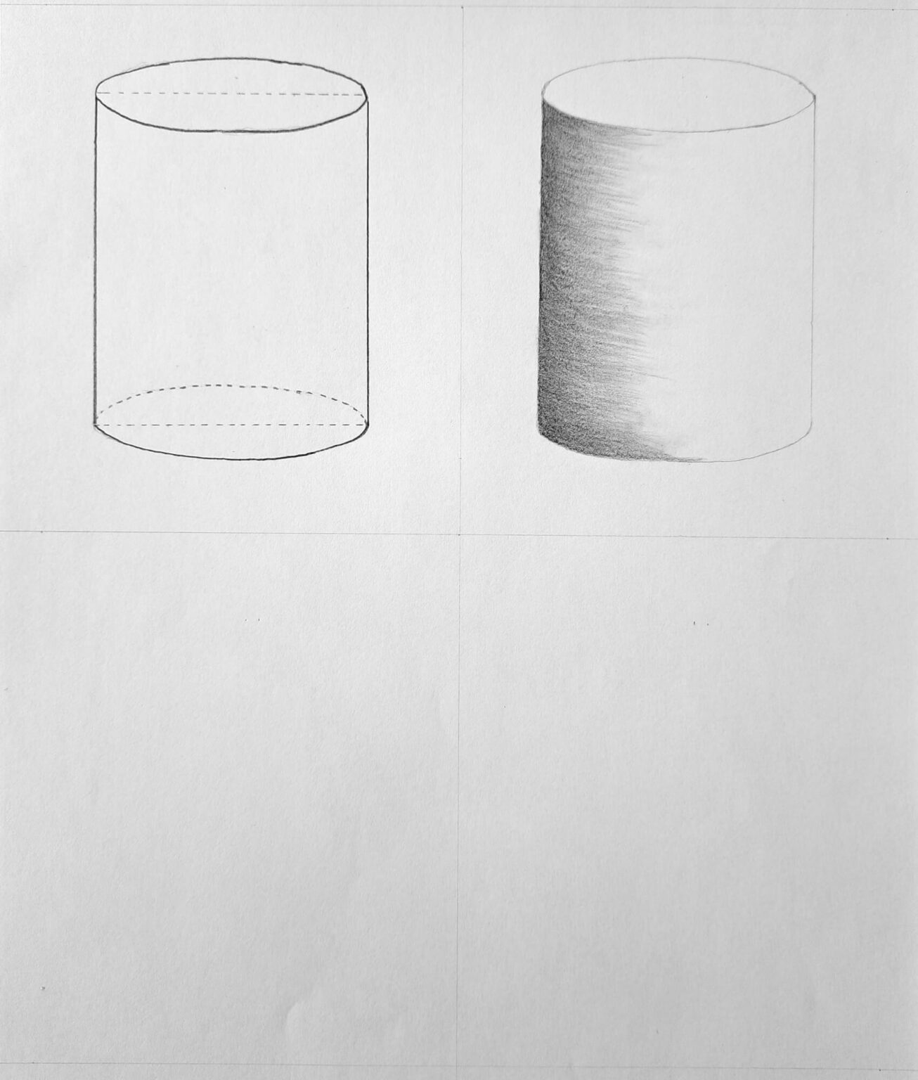 Drawing Basic Forms: Draw a Realistic Cylinder in 4 Easy Steps | Muus Art